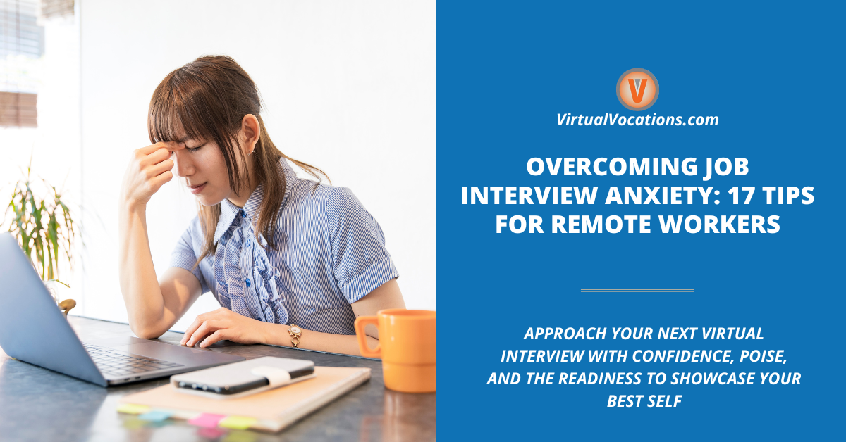 Overcoming Job Interview Anxiety: 17 Tips for Remote Workers - Remote ...
