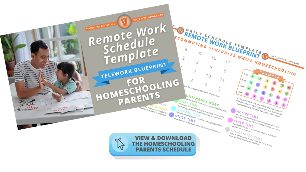 Your Daily Schedule Template: Remote Work Plans for Specific Lifestyles ...