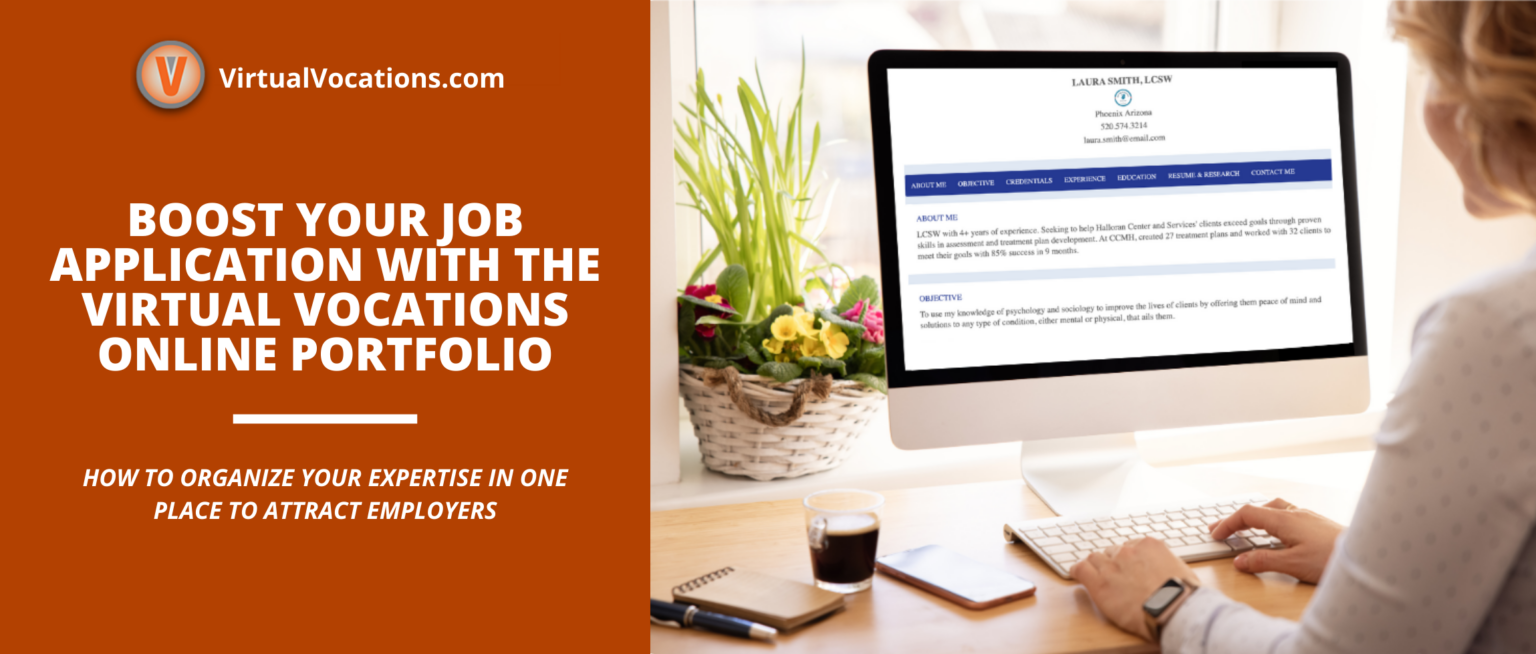 Boost Your Application with the Virtual Vocations Online Portfolio