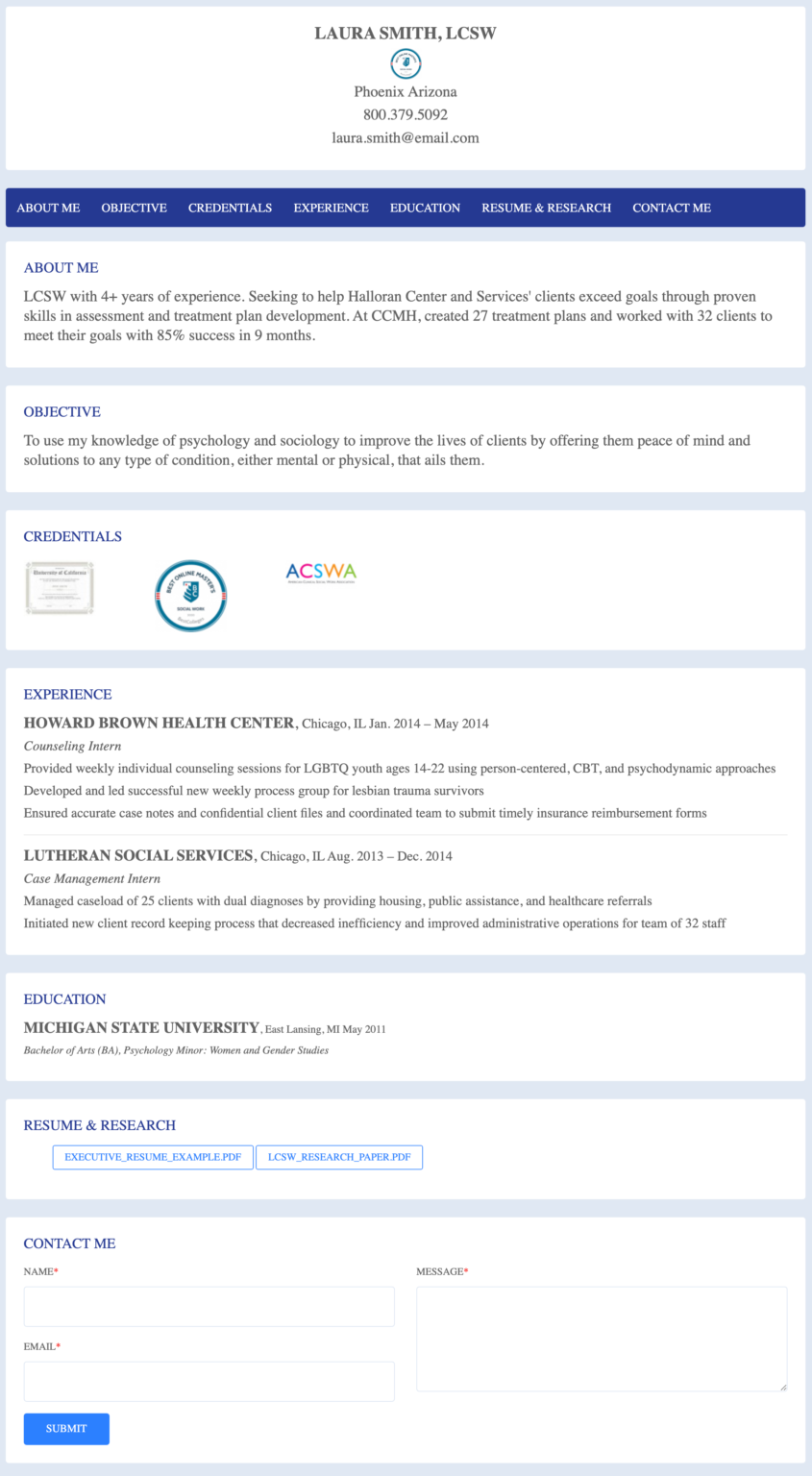 Boost Your Application with the Virtual Vocations Online Portfolio