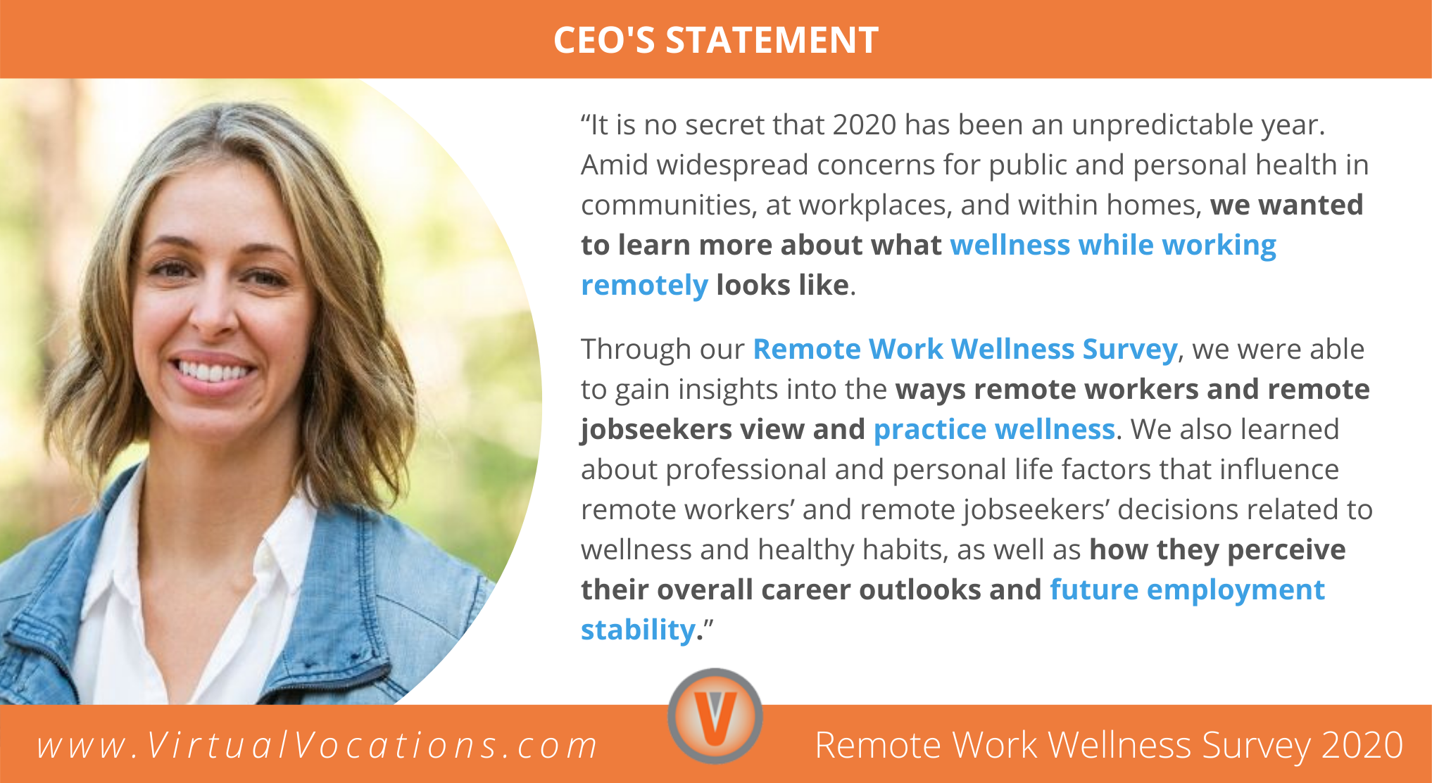 Remote Work Wellness Survey Report 2020 - Remote Work From Home Job ...
