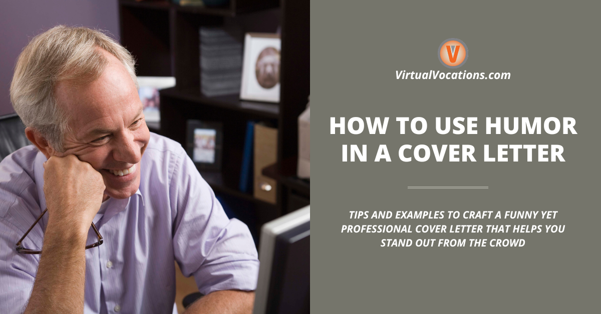 How to Use Humor in a Cover Letter - Virtual Vocations