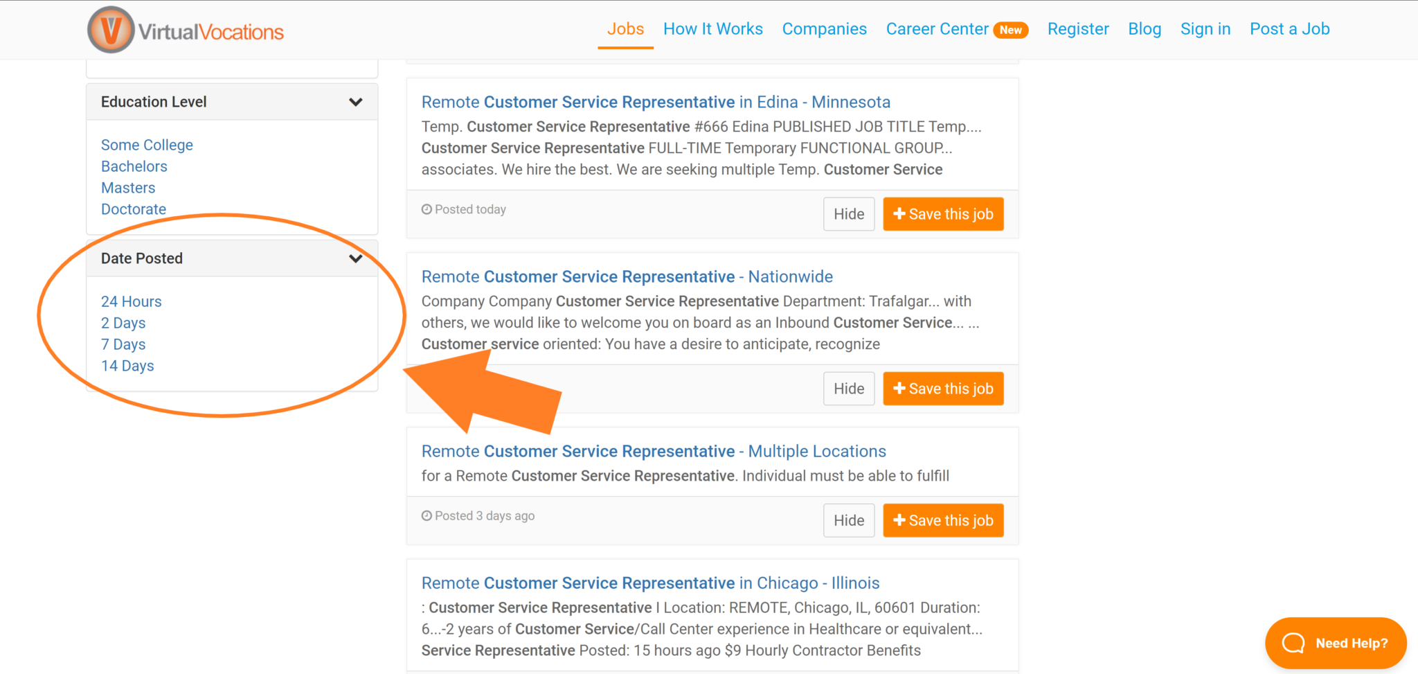 How to Use Job Search Filters in Our Remote Work Database