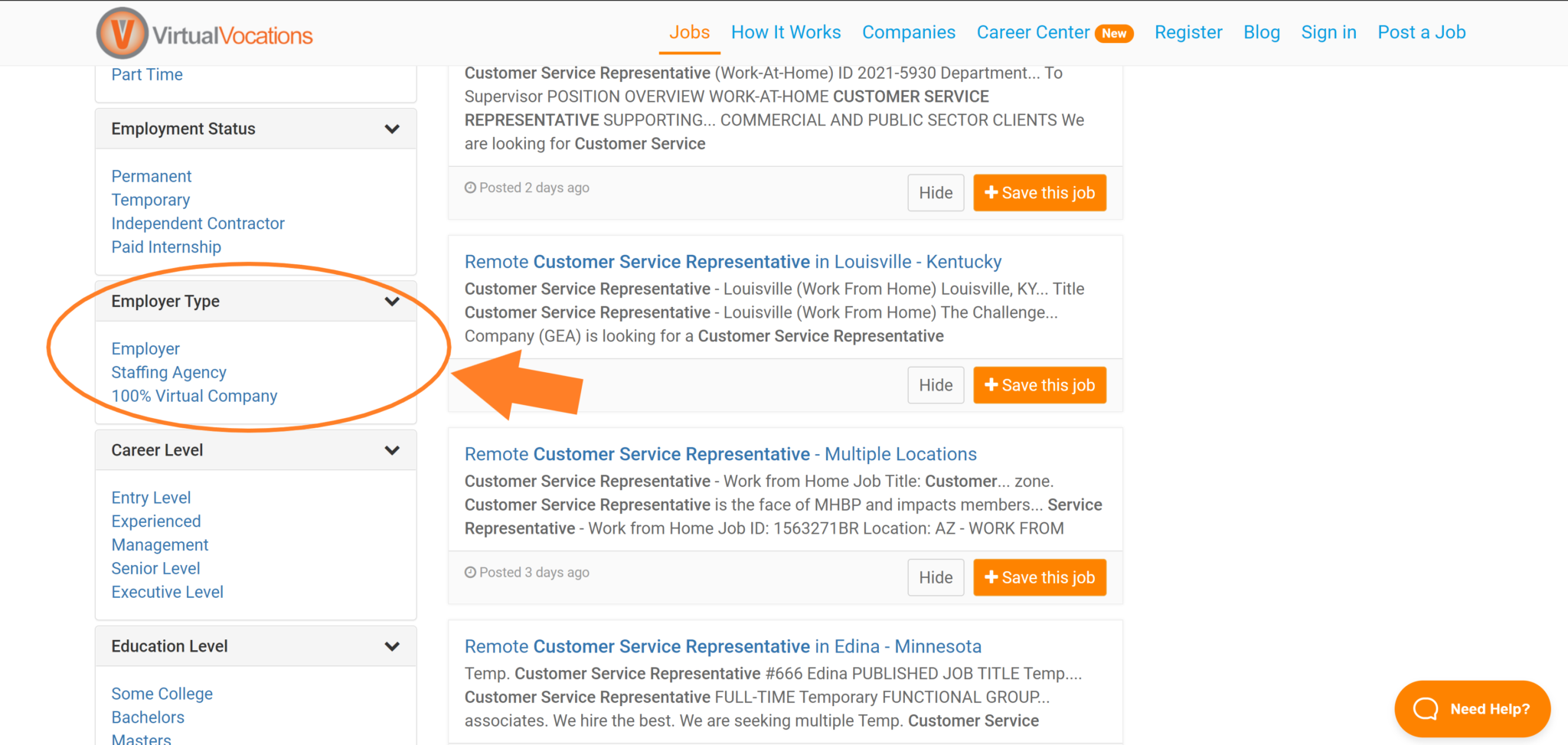 How to Use Job Search Filters in Our Remote Work Database
