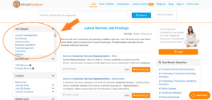 How to Use Job Search Filters in Our Remote Work Database