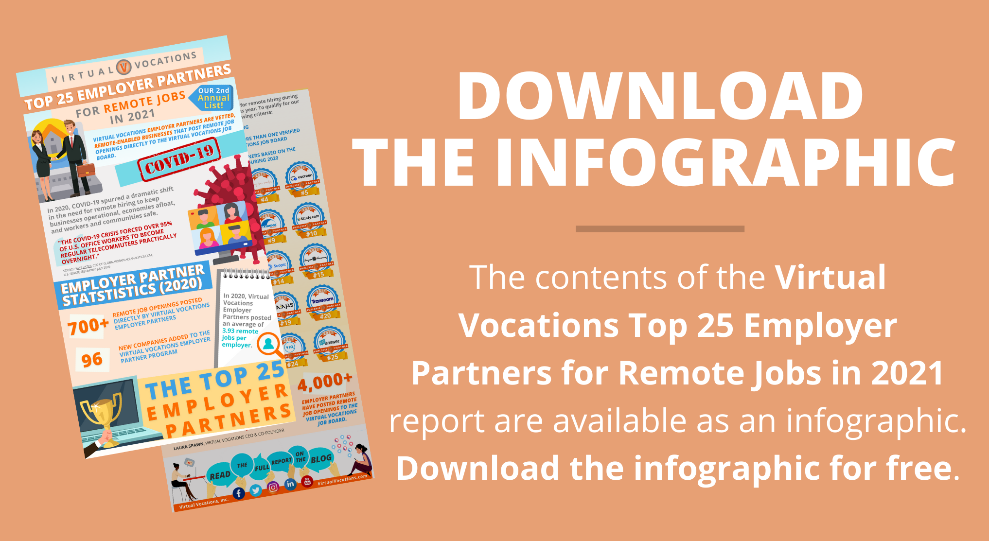 Top 25 Employer Partners for Remote Work in 2021 - Virtual Vocations