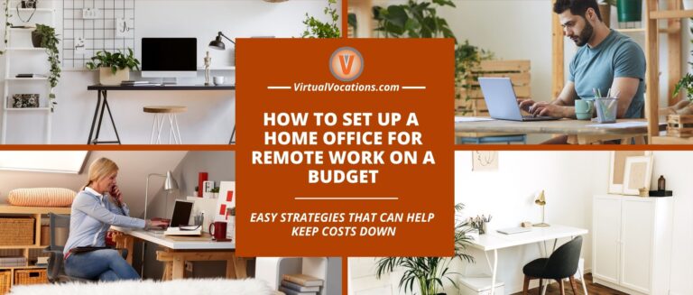 How to Set Up a Home Office for Remote Work on a Budget - Remote Work ...
