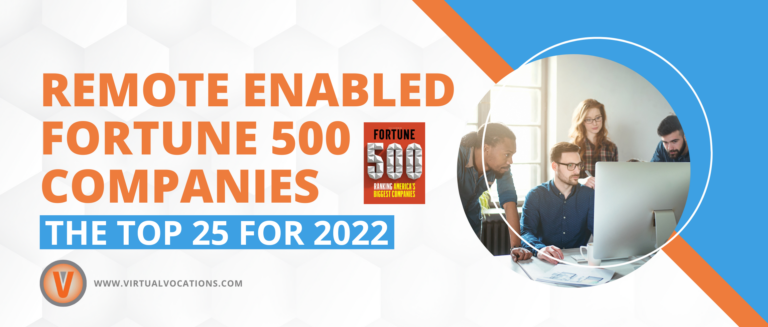 Remote Enabled Fortune 500 Companies - Virtual Vocations