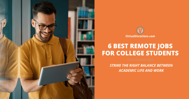 7 Benefits of Remote Work for College Students - Virtual Vocations
