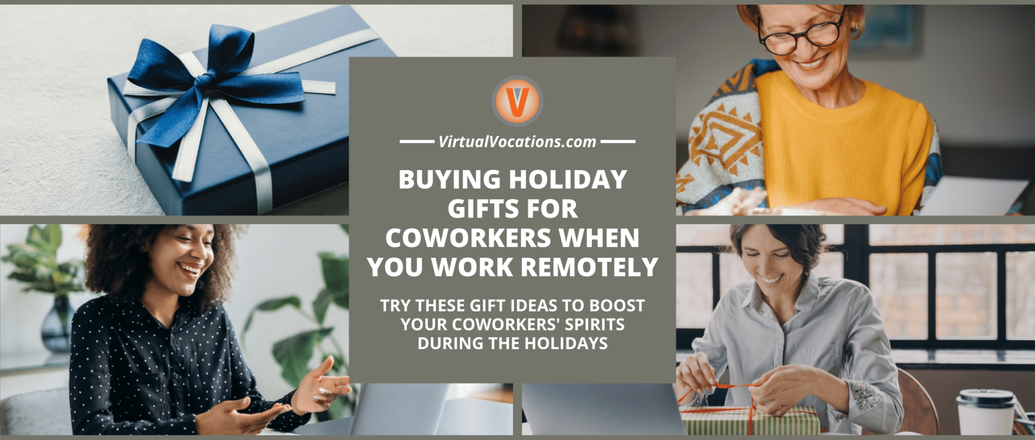 Buying Holiday Gifts for Coworkers When You Work Remotely