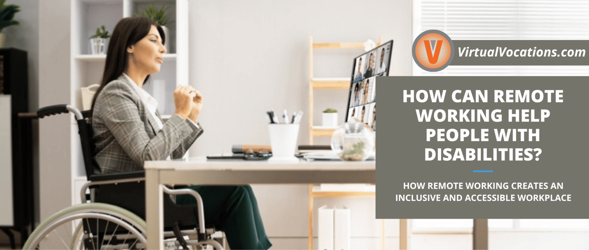 How Can Remote Working Help People With Disabilities?