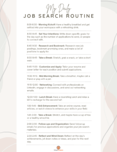 How to Create a Daily Job Search Routine for Remote Work Opportunities