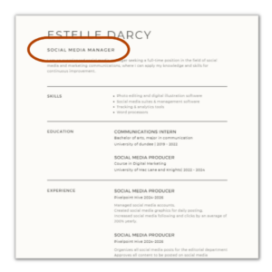 Crafting the Perfect First Impression: Winning Resume Headline Examples ...