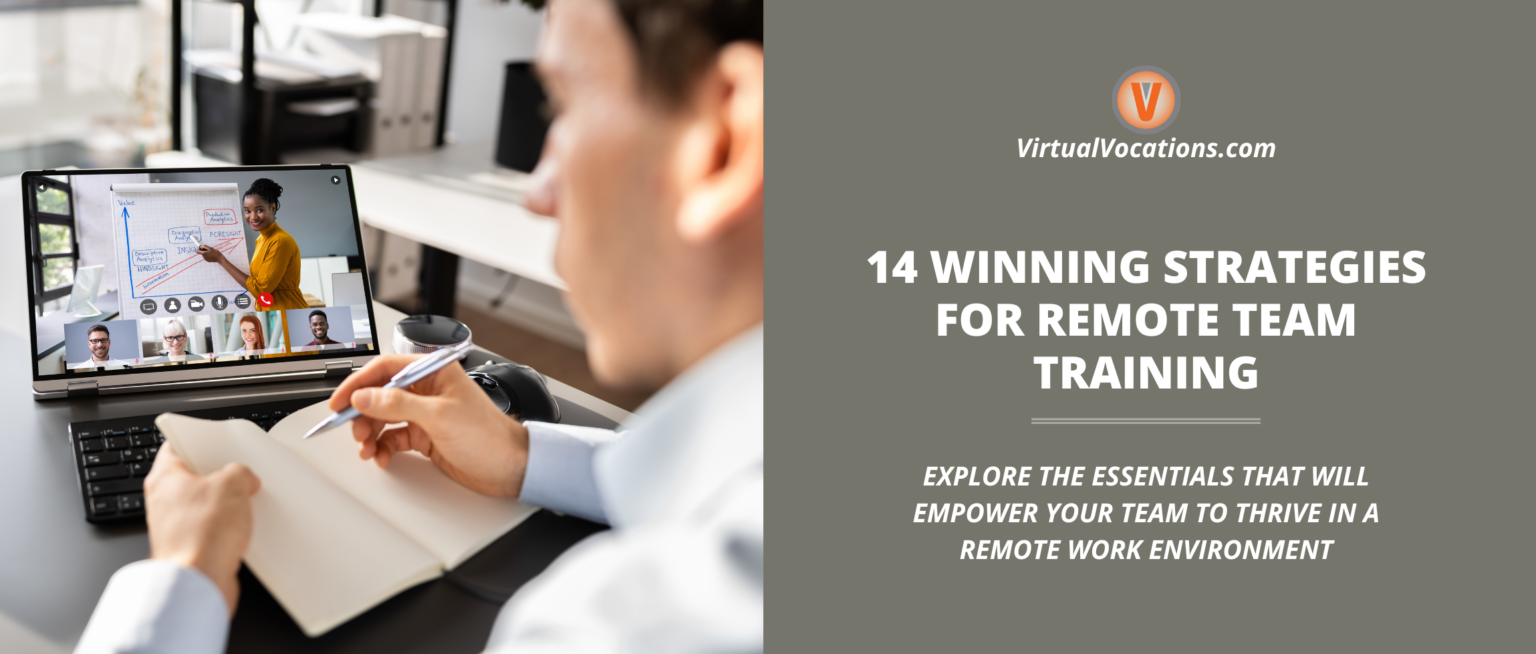 14 Winning Strategies for Remote Team Training - Remote Work From Home ...