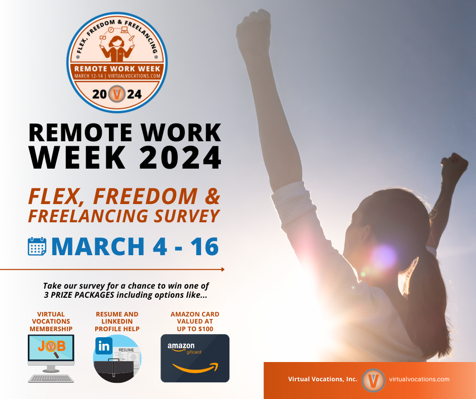 Remote Work Week 2024 - 9th Annual Event Hosted by Virtual Vocations