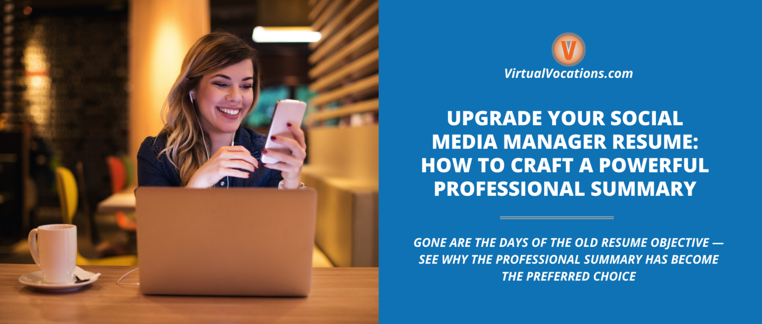Upgrade Your Social Media Manager Resume: How to Craft a Powerful ...