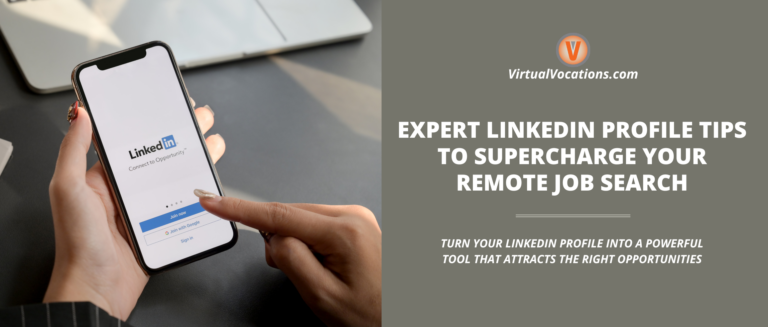Expert LinkedIn Profile Tips to Supercharge Your Remote Job Search ...
