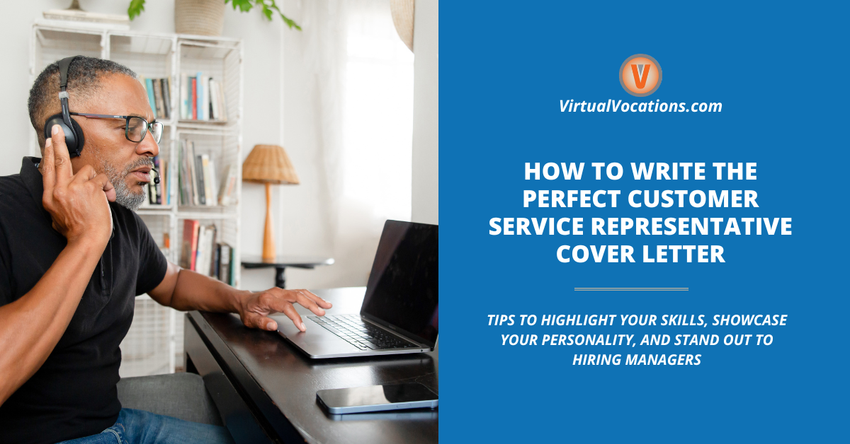 How to Write the Perfect Customer Service Representative Cover Letter ...