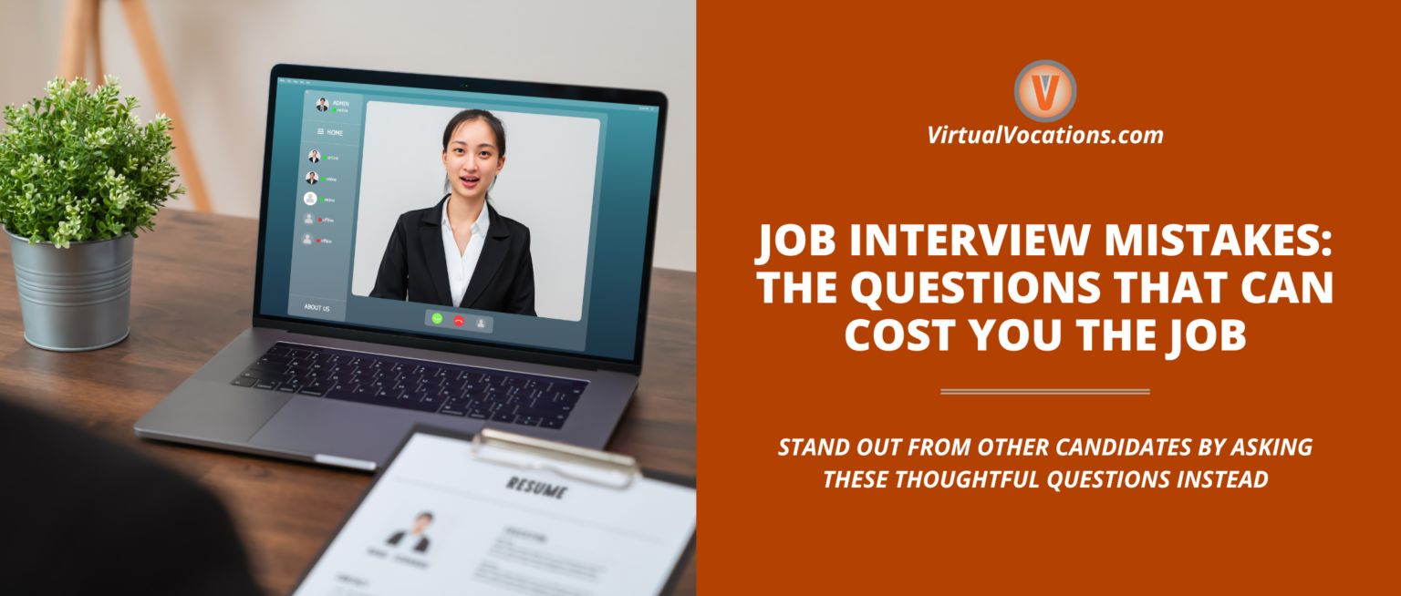 Job Interview Mistakes: The Questions That Can Cost You the Job ...