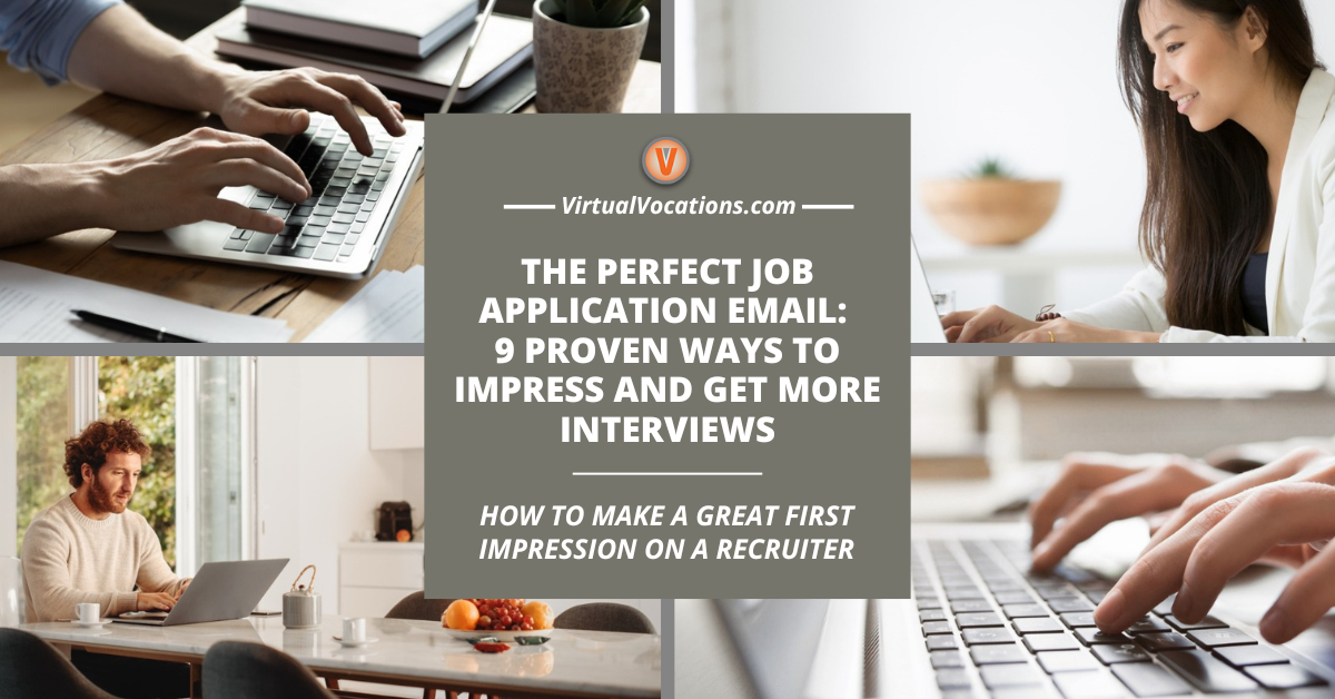 The Perfect Job Application Email: 9 Proven Ways to Impress and Get ...